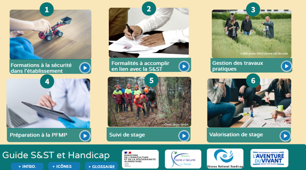 Enseignement agricole. Santé et sécurité des apprenants